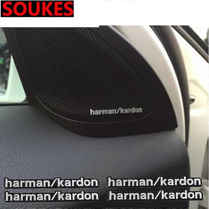 Car Audio Stickers Car-styling For Harman/kardon For Bmw E46 E90 E60 ...
