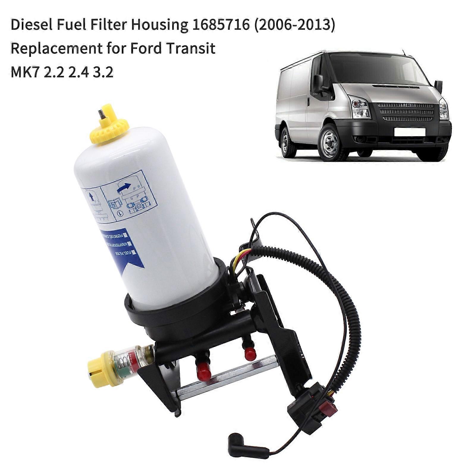 Diesel Fuel Filter Housing 1685716 (2006-) Replacement for Ford Transit ...