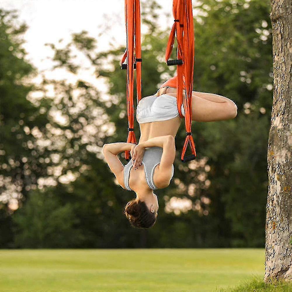 Aerial Yoga Swing Set, Yoga Hammock Flying Trapeze Yoga Kit Aerial Yoga ...