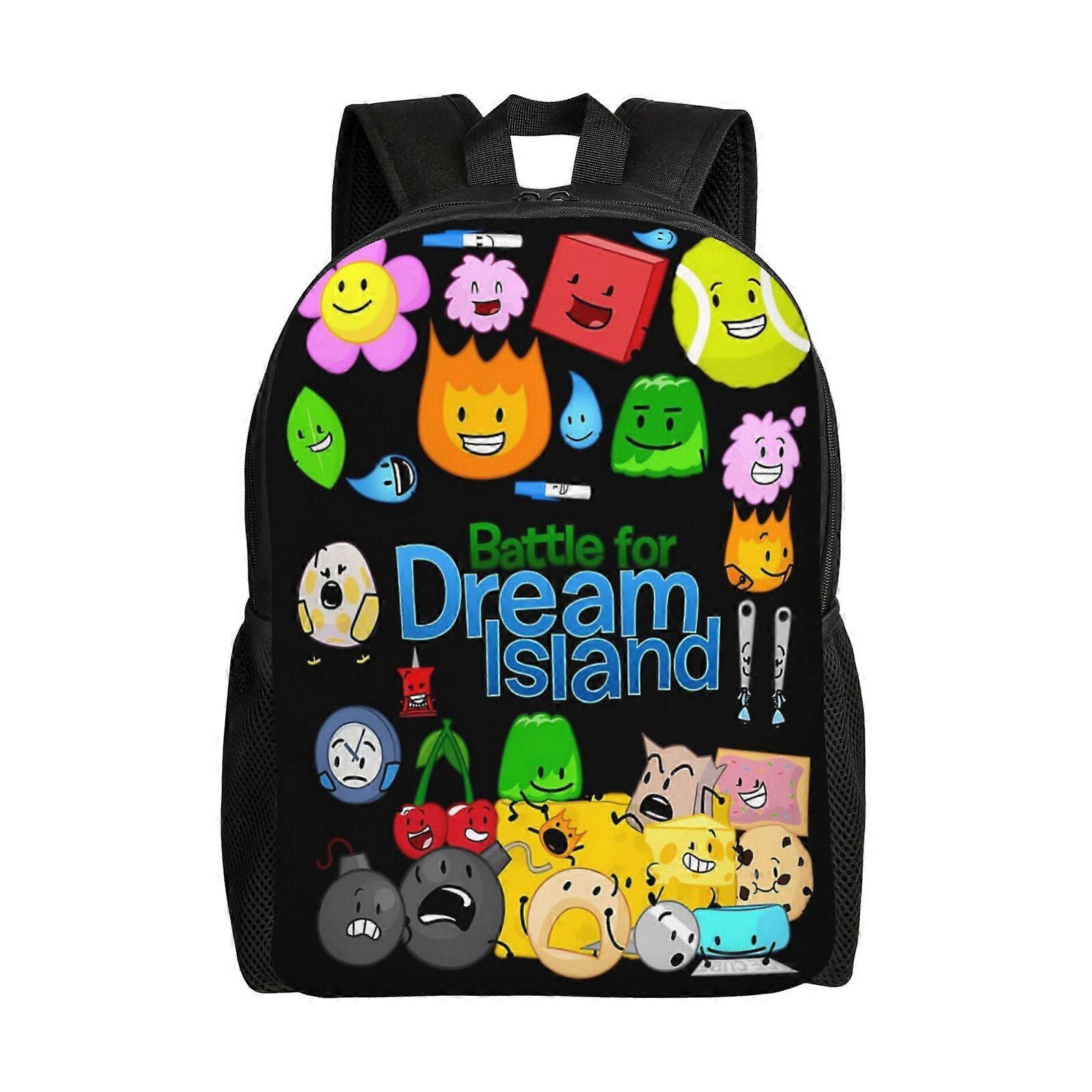 Game Bfdi Battle For Dream Island School Backpack For Teen Girls Middle ...