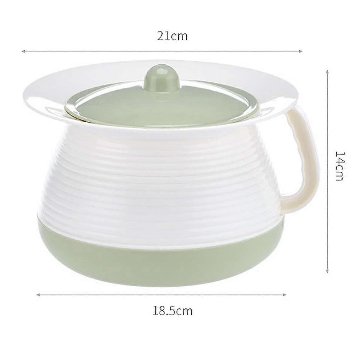 Toilet Urinal Spittoon Chamber Pot Potty Pla- stics Bedpan Urine Bucket ...