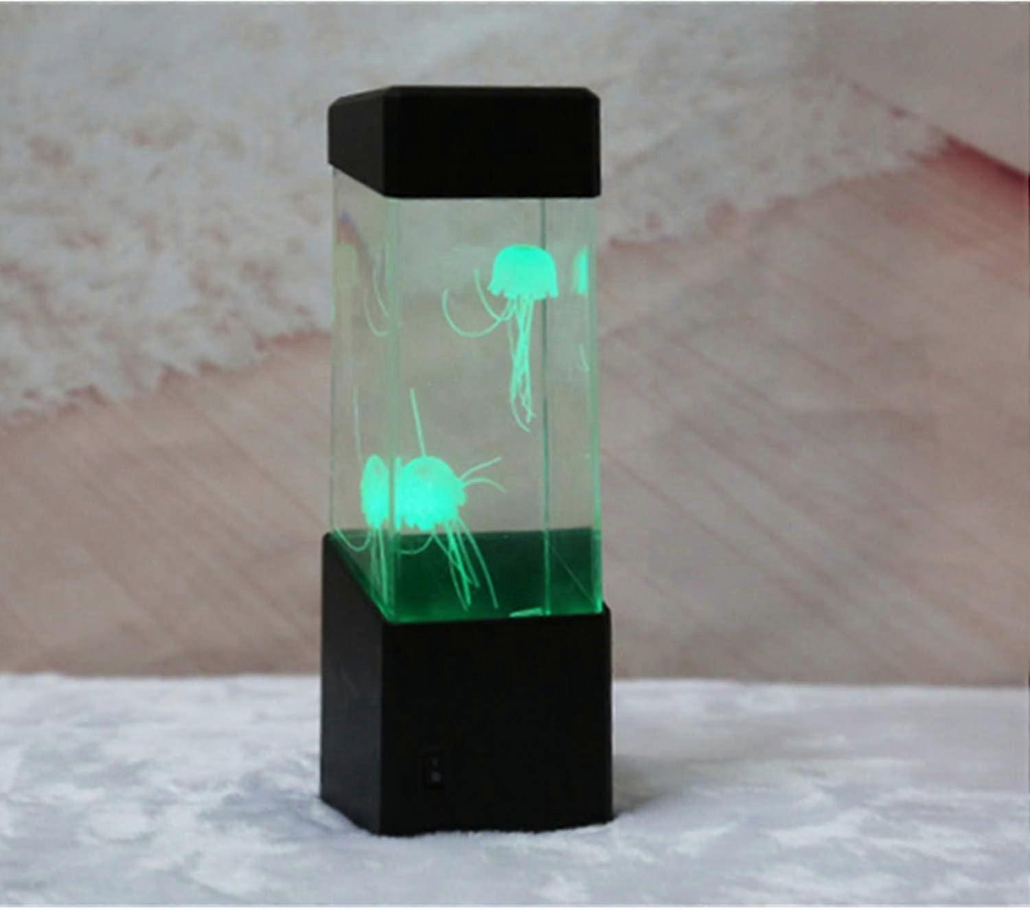 Led Color Changing Jellyfish Lamp,mood Lamp,aquarium Lamp Home Decor ...