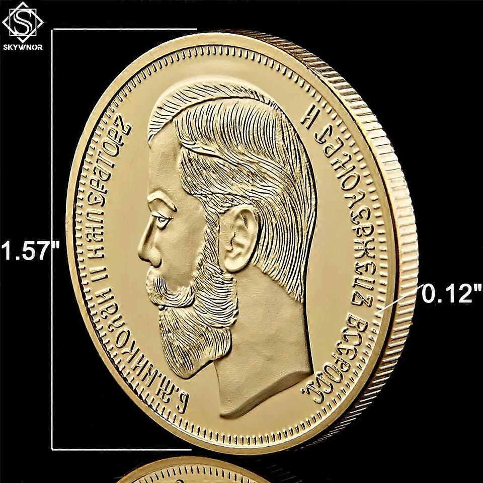 Replica Gold Coins 1901 Nicholas II of Russian Emperor Old ...