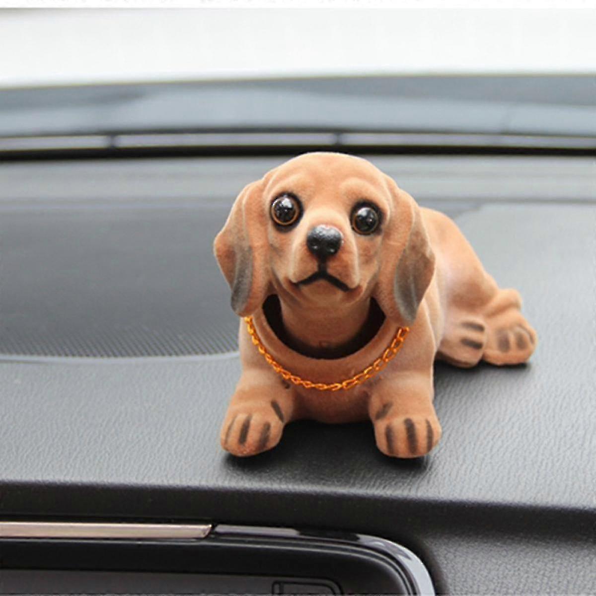 Dashboard Dogs Nodding Car Dash For Car Vehicle Decoration (dachshund ...