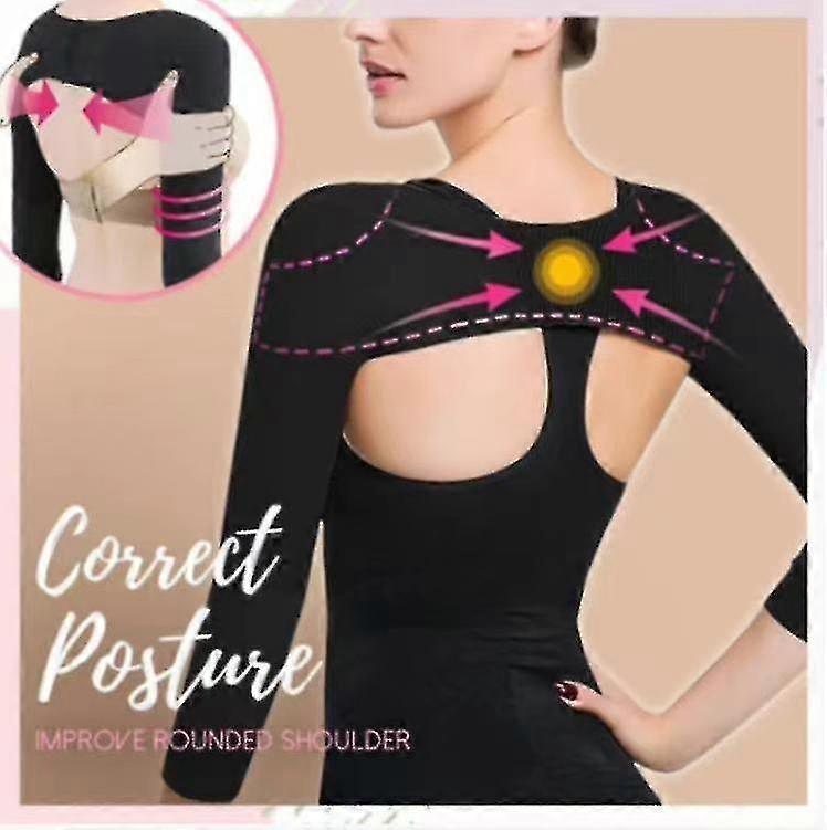 Upper Arm Shaper Post Surgical Slimmer Compression Sleeves Posture ...