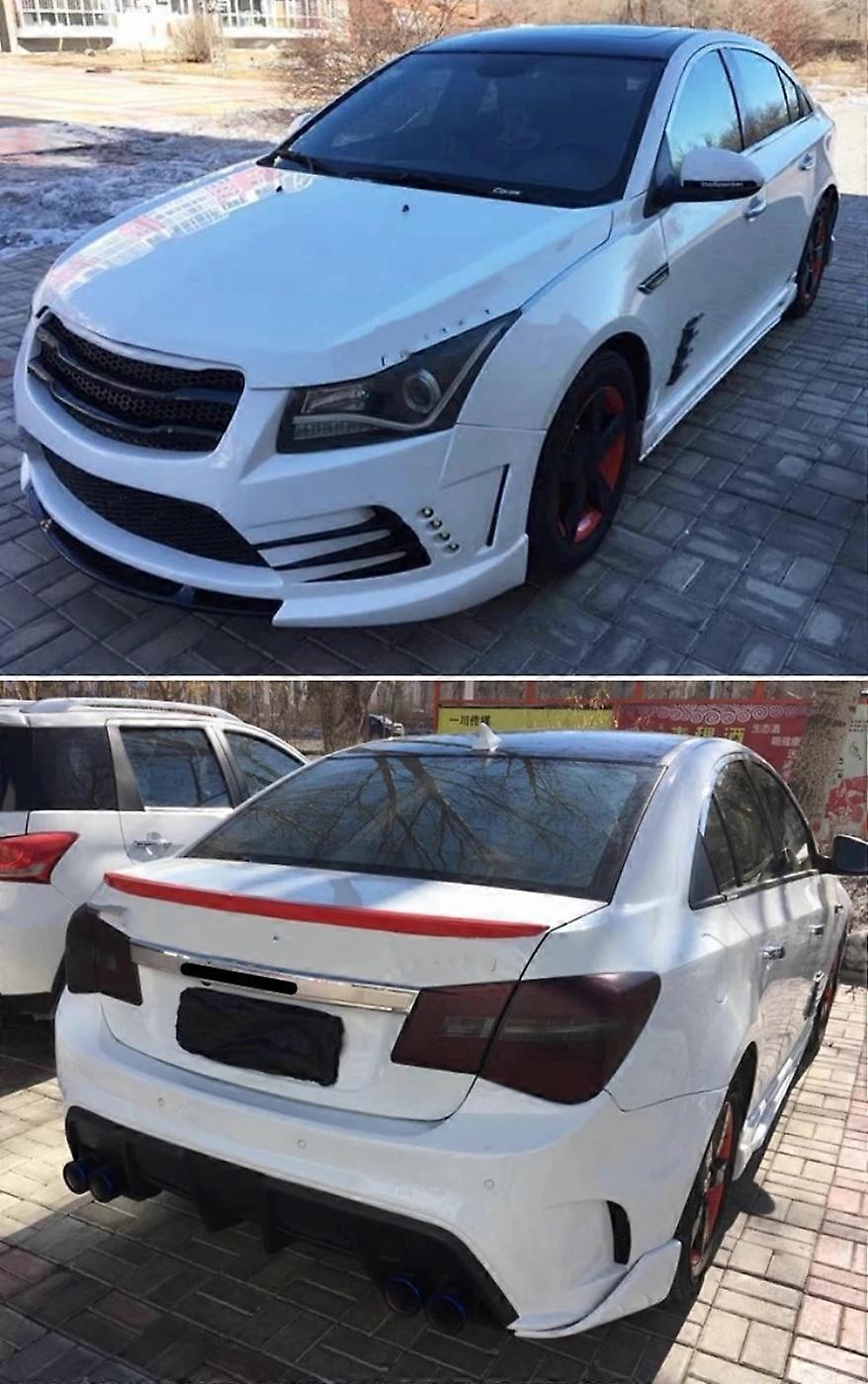 Body Kit Front Rear Bumper Side Skirt for Chevrolet Cruze 2009 2010 ...