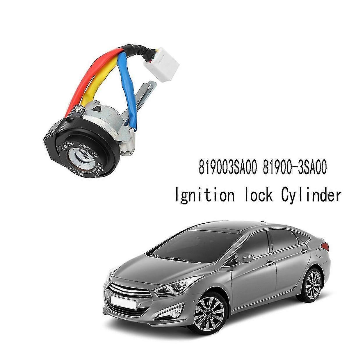 Ignition Lock Cylinder Auto Door Lock Cylinder For 8 With 2pcs Key ...