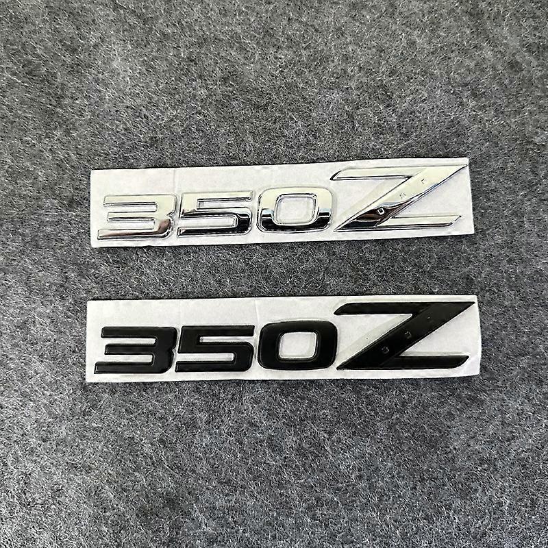 3D ABS 350Z Fairlady Z Logo Side Emblem Badge Sticker Rear Trunk Decals ...