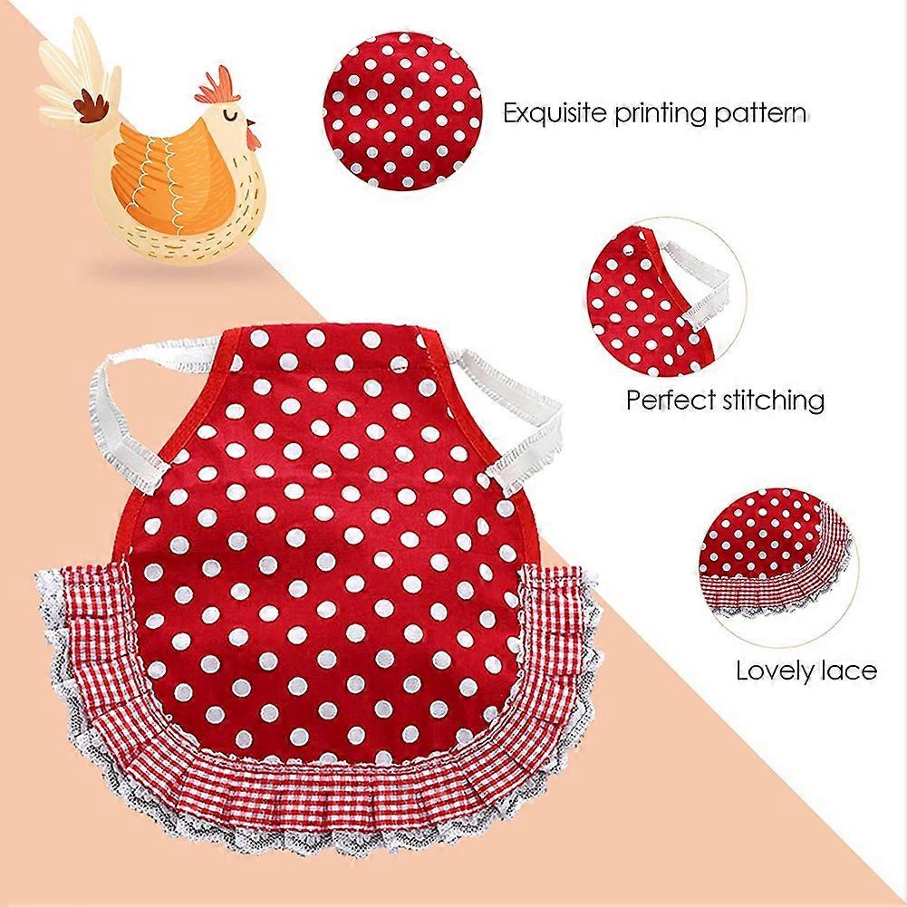 3 Pieces Chicken Saddle, Chicken Jacket Hen Apron Feather Fixer Poultry ...