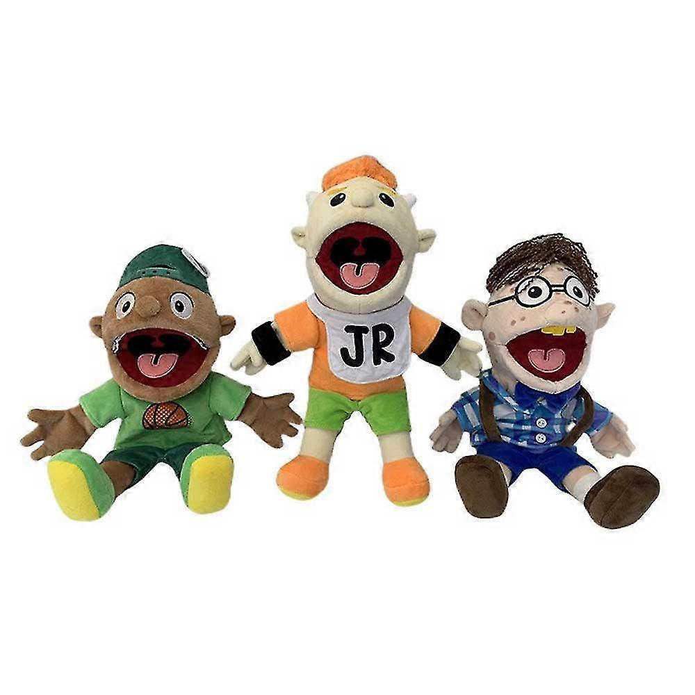40/60cm Hand Puppet Jeffy Joseph Cody Soft Plush Toy Doll Removable Kid ...