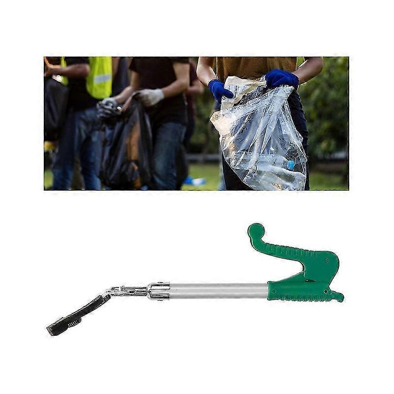 Garbage Tongs Reaching Tool Long Arm Garbage Collection Stick Alloy ...