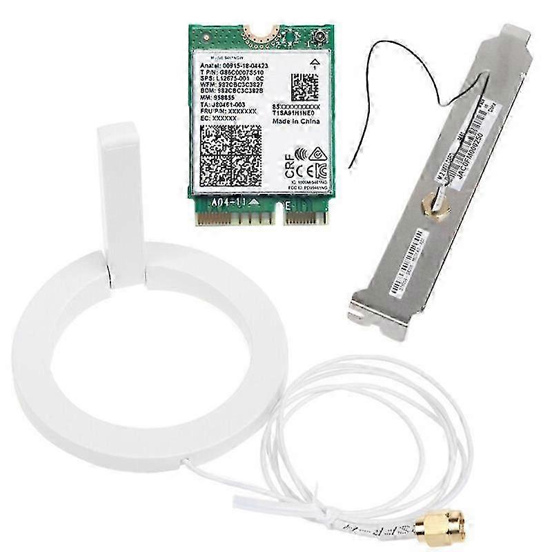 For 9461ngw Wifi Card+baffle+antenna Kit Ac 9461 2.4g/5g 802.11ac M2 ...