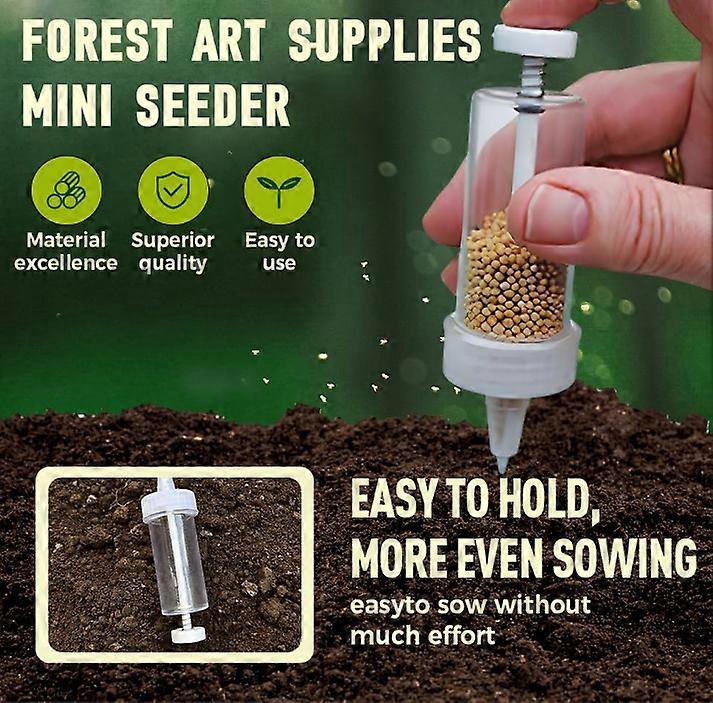 Mini Seed Spreader,Mini Sowing Seed Dispenser,Handheld Seed Planter ...