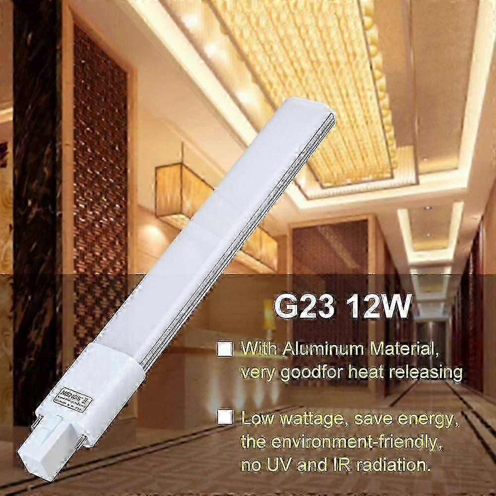 2 PACK G23 LED Lamp Bulbs AC 85-265V, Neutral White 4000K, 1200LM ...