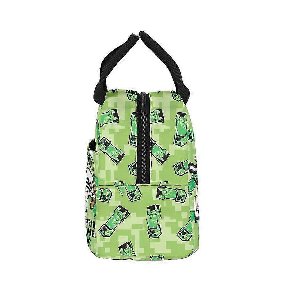 Minecraft Backpack Set For Students With Double Layer Pencil Case And ...