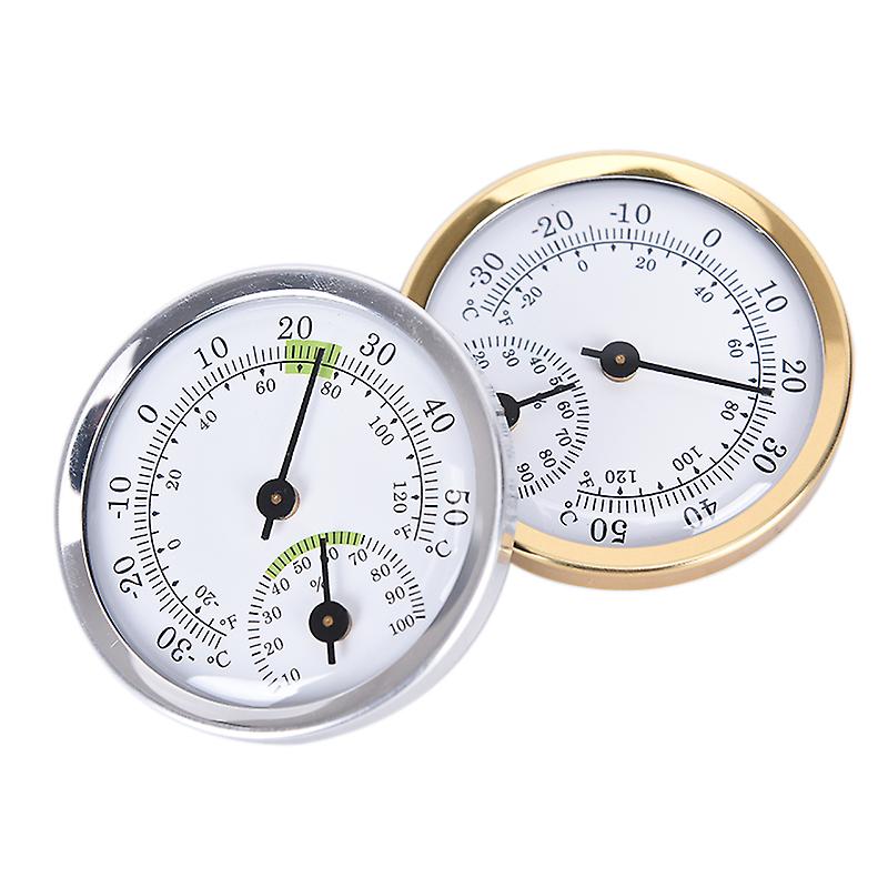Indoor Analog Humidity Temperature Meter Gauge Thermometer Hygrometer ...