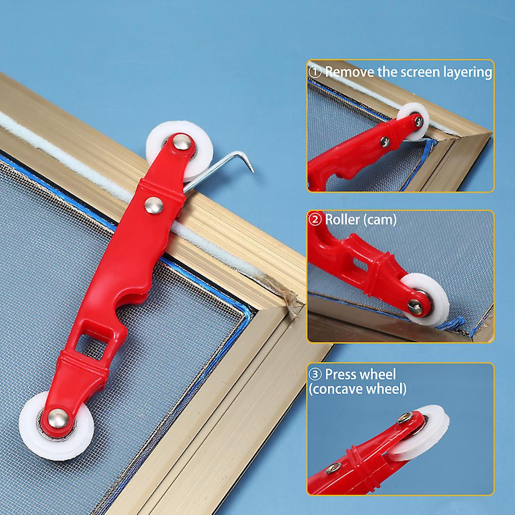 Rubber Rolling Wheel Install Tools Door Window Screen Installation Tool ...