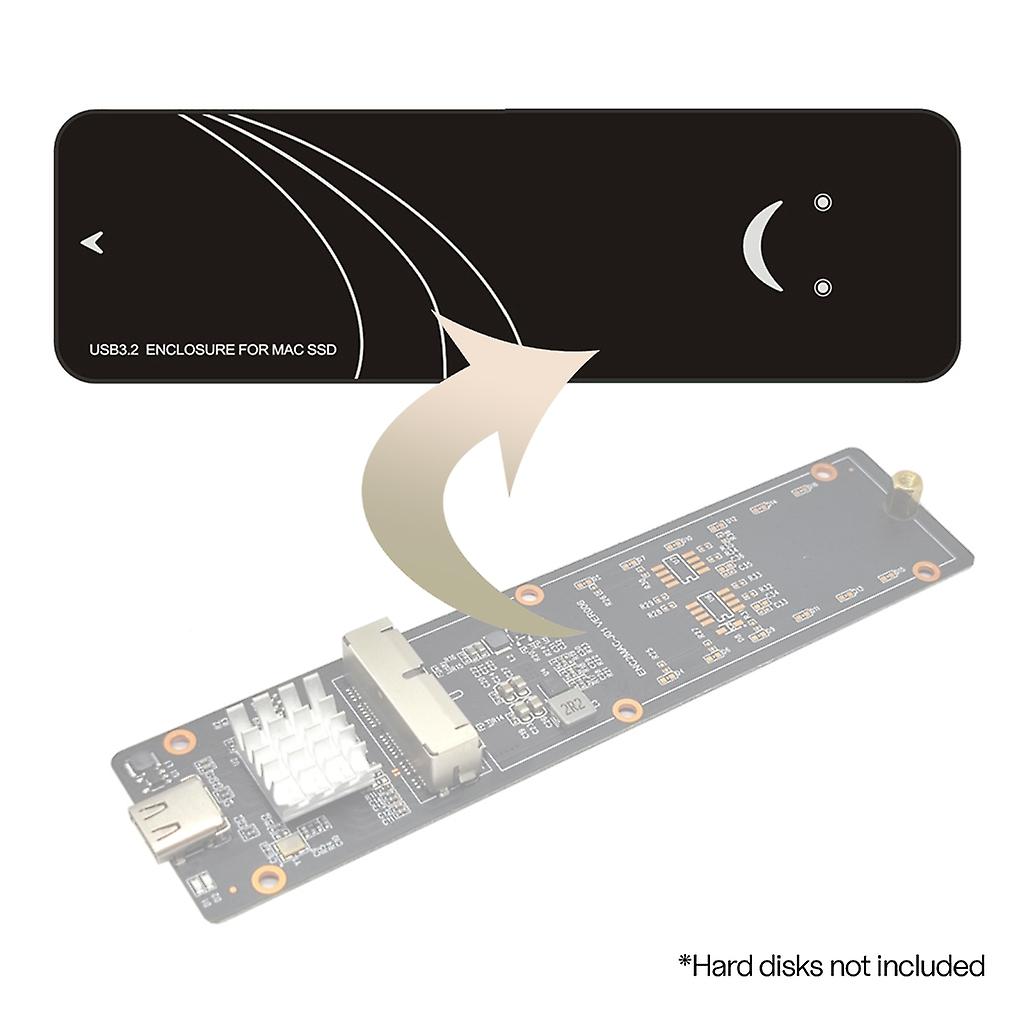 SSD Enclosure for Air / Pro 2013-2017 SSDs Portable Solid State Drive ...
