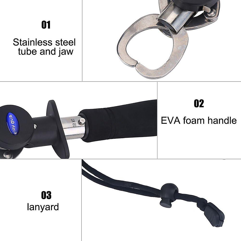 Fishing Gripper Fish Lip Grip Fish Grabber Fish Holder With 1m Tape ...