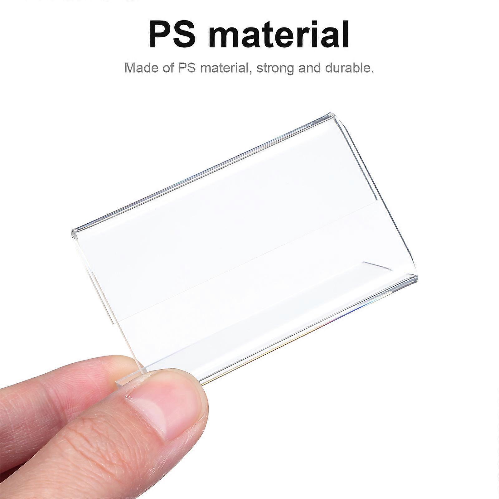 48pcs Sign Holders Tabletop Display Stands L Shape Sign Display Stands ...