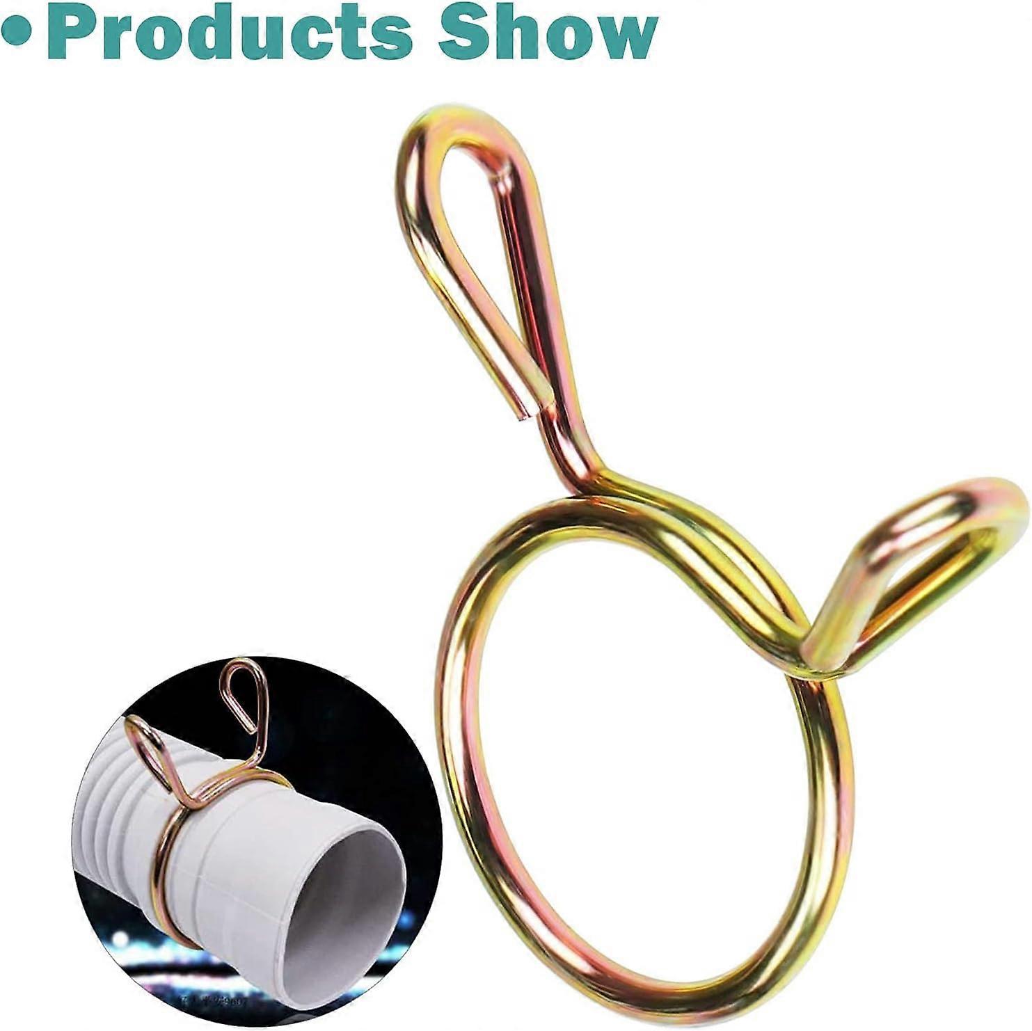 250 Pieces Hose Spring Clip, Steel Spring Hose Clamp, Commonly Used for ...