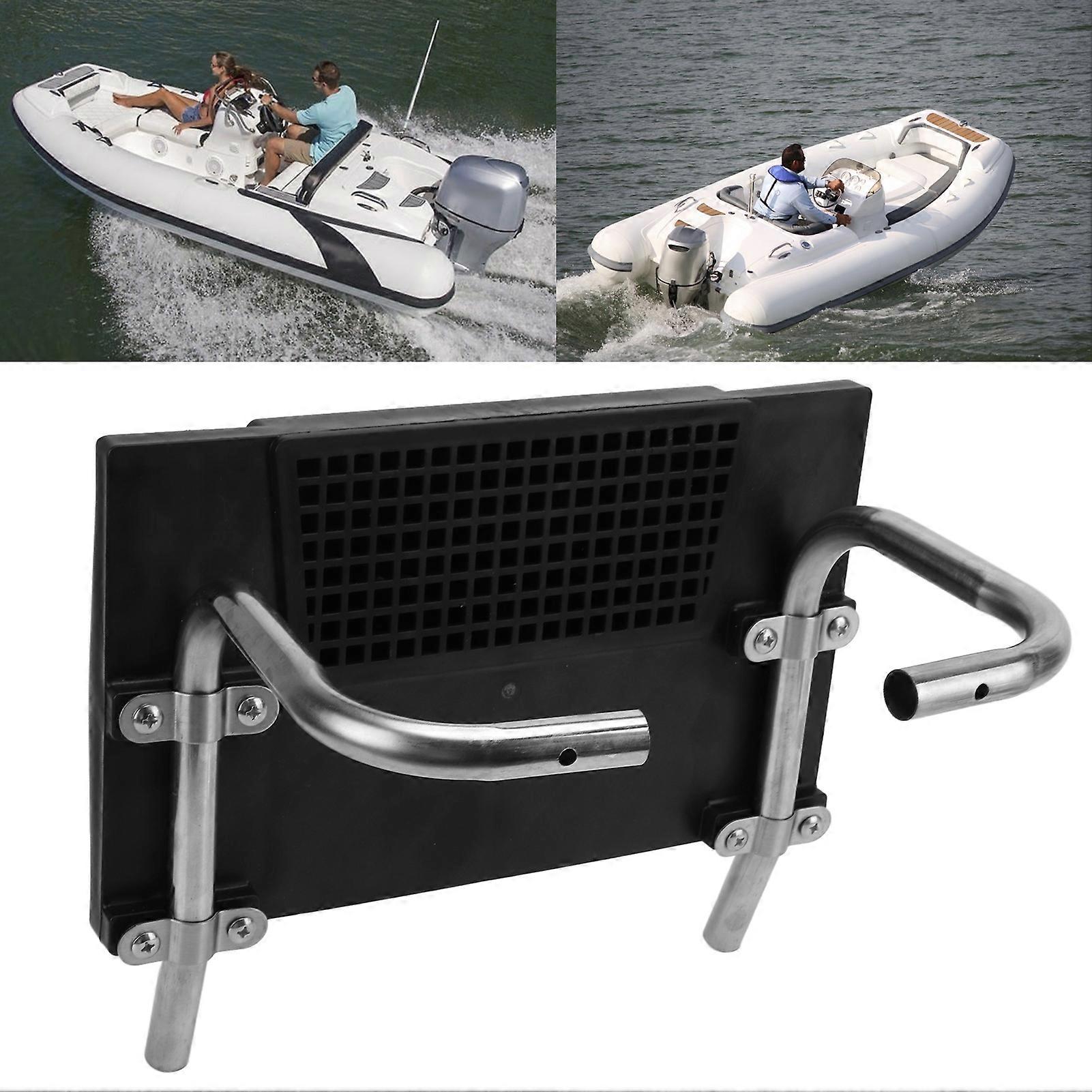 Outboard Motor Mount Bracket Rack Stainless Steel Inflatable Air Boat ...