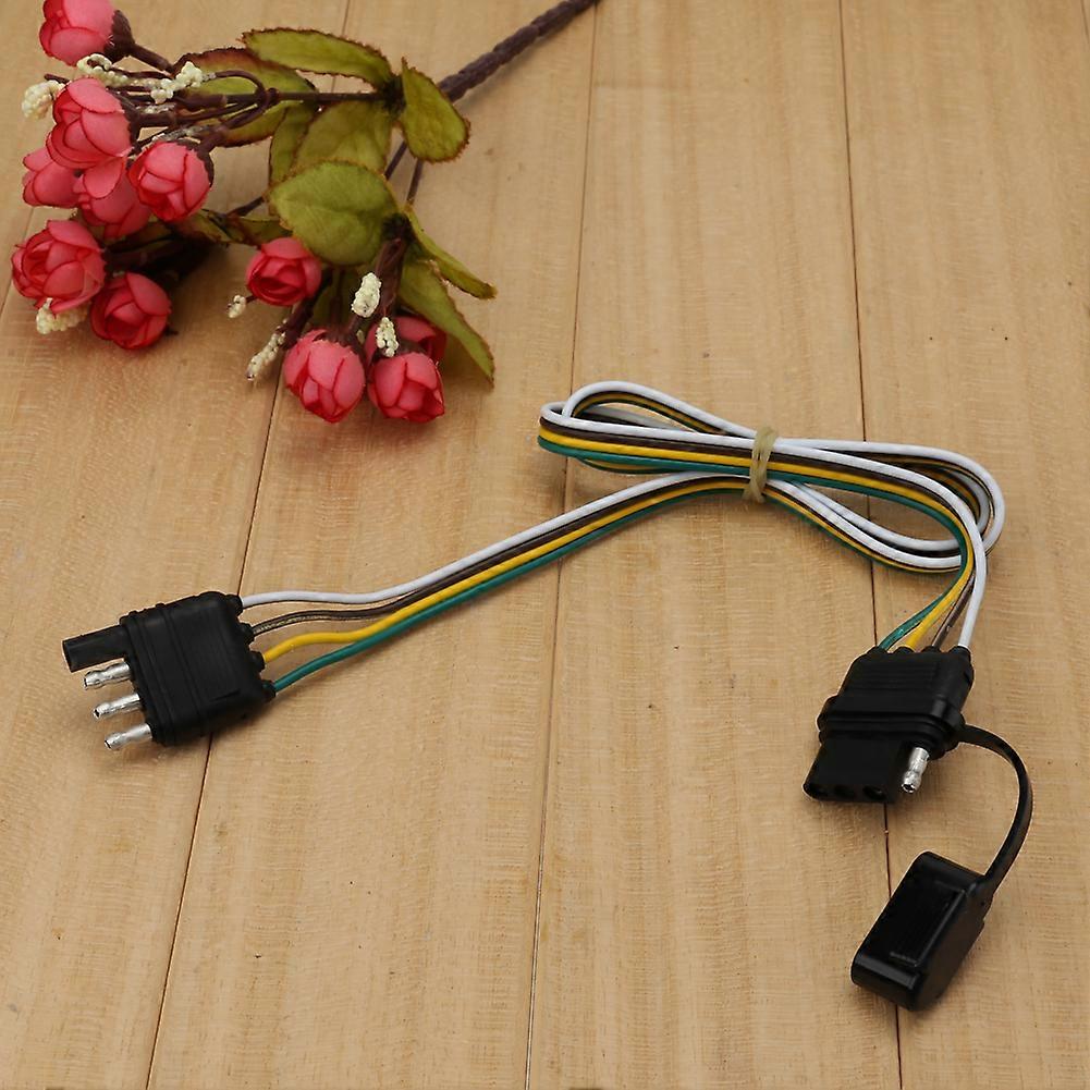 Amrican 4 Flat 32 Trailer Connect Trailer Plug 6/12/24V 4 Pin Flat ...