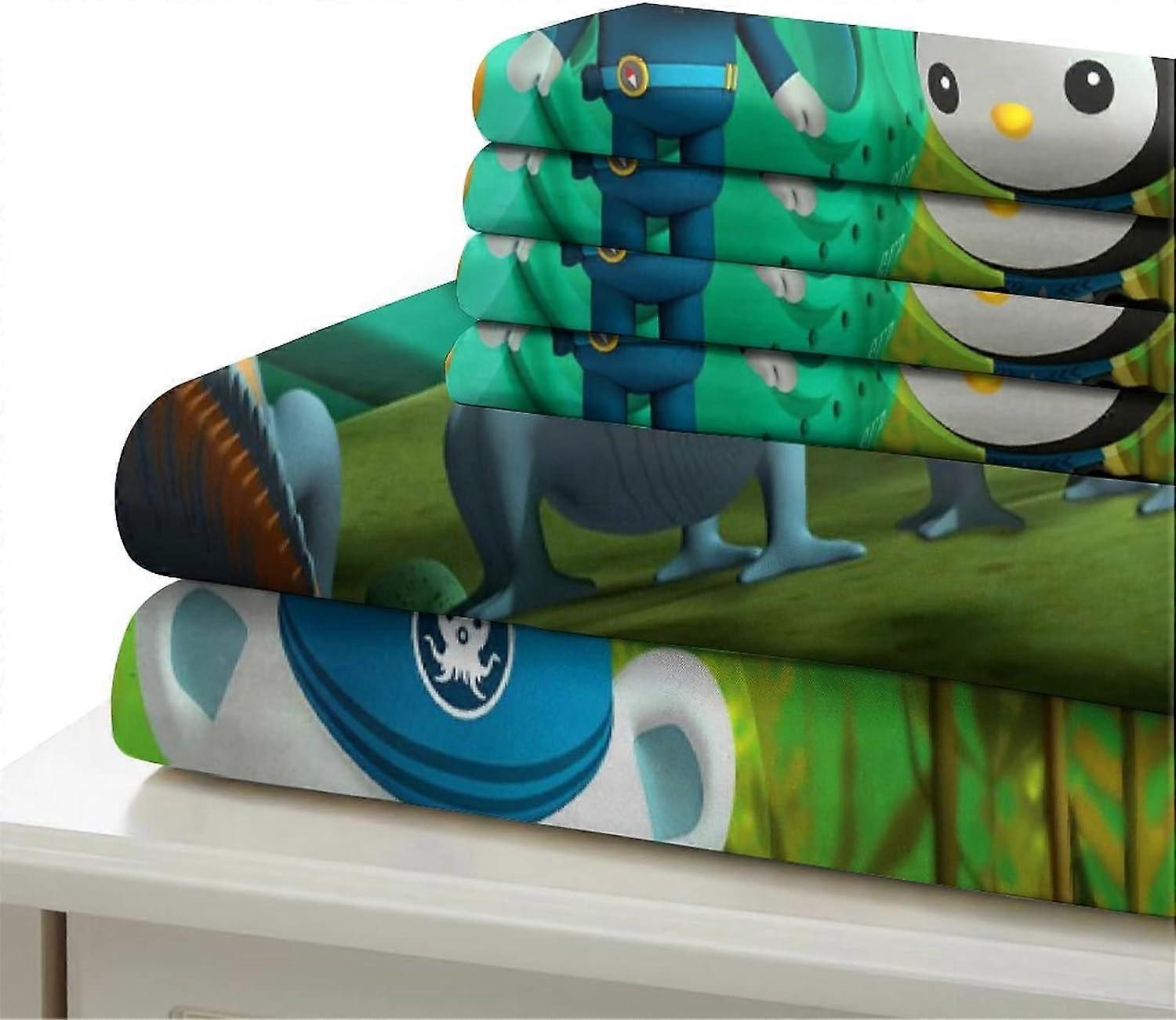 The Octonauts Bedding Set Cartoon Duvet Cover 3D Printed Bedding Set ...