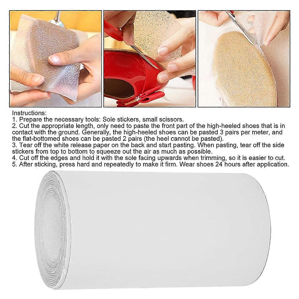 Clear Sole Protector Anti Slip Sole Stickers Self Stick for High Heels ...
