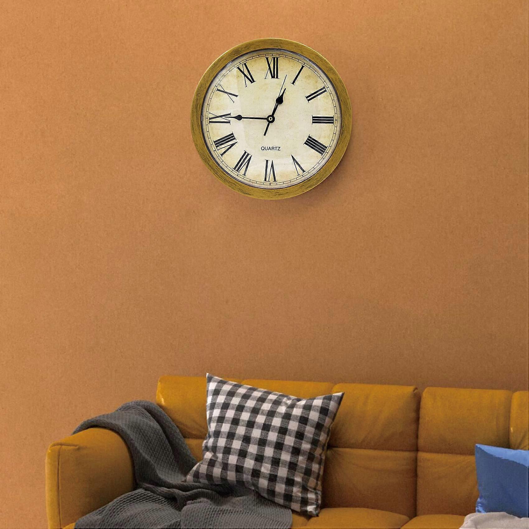 Storage Wall Clock Indoor Use As Secret Hidden Compartment With Hidden ...