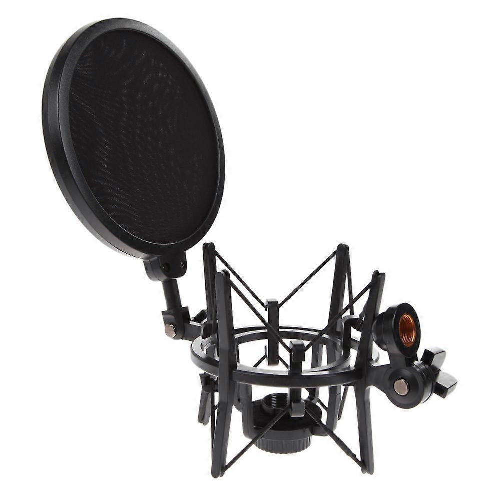 Professional Microphone Mic Shock Mount with Shield Articulating Head ...