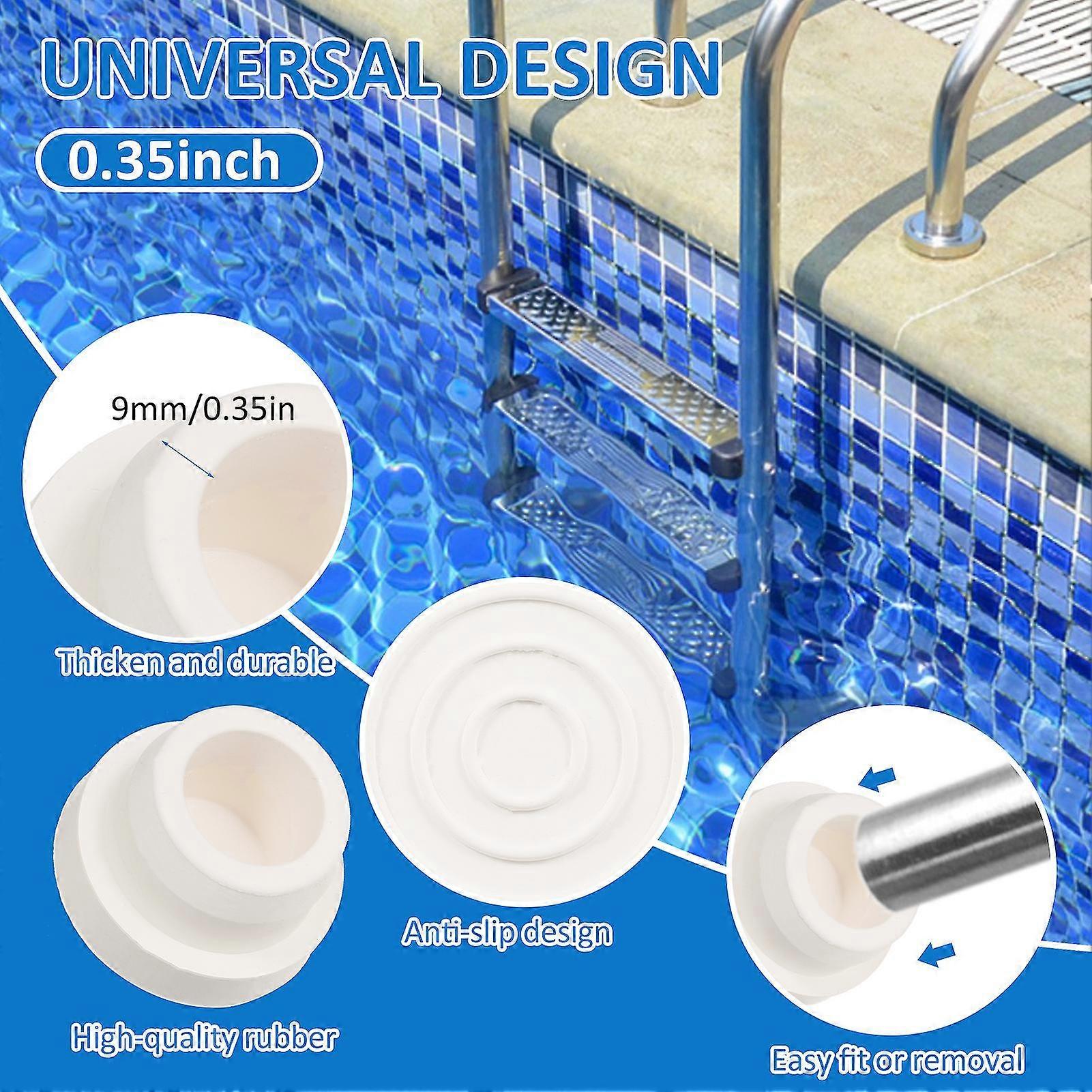 2-Pack Outside Pool Ladder Bumpers for Inground Pool ,Pool Ladder ...