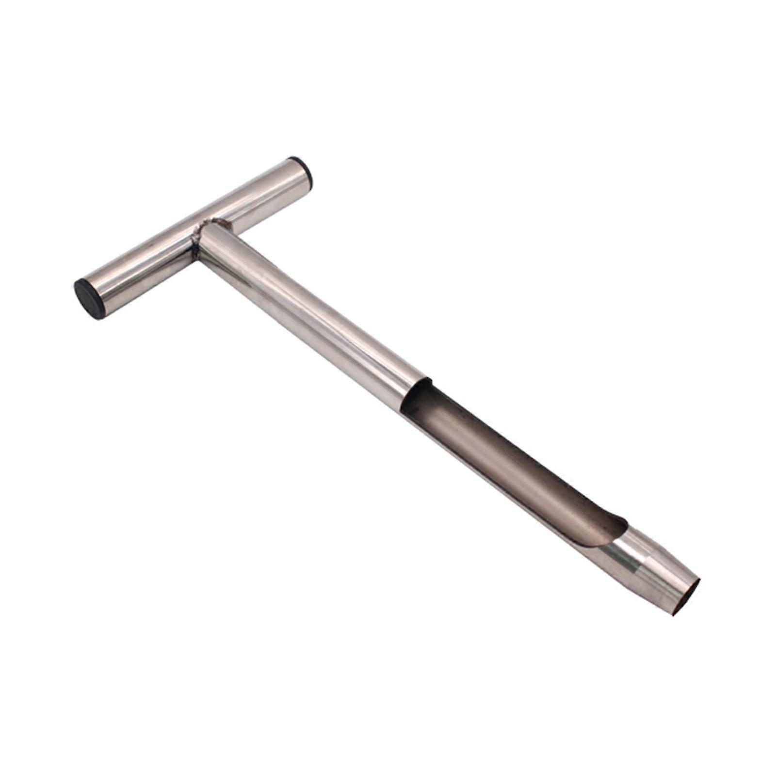 New Upgrade Soil Sampler Probe 52cm Stainless Steel T-Style Handle Soil ...