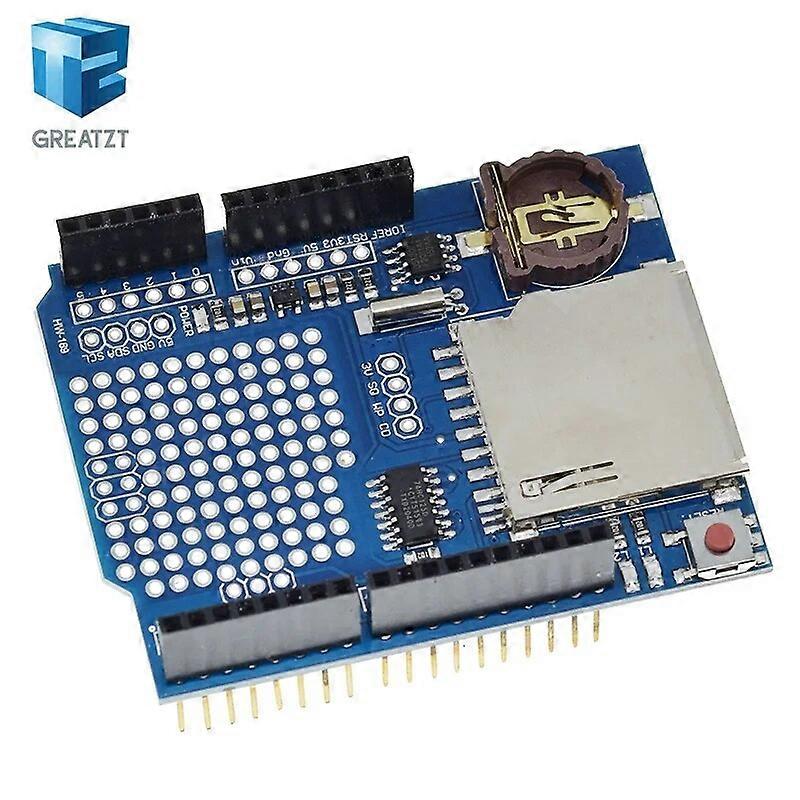 Data Logger Module Logging Recorder Shield V1.0 for Arduino UNO SD Card | Fruugo UK