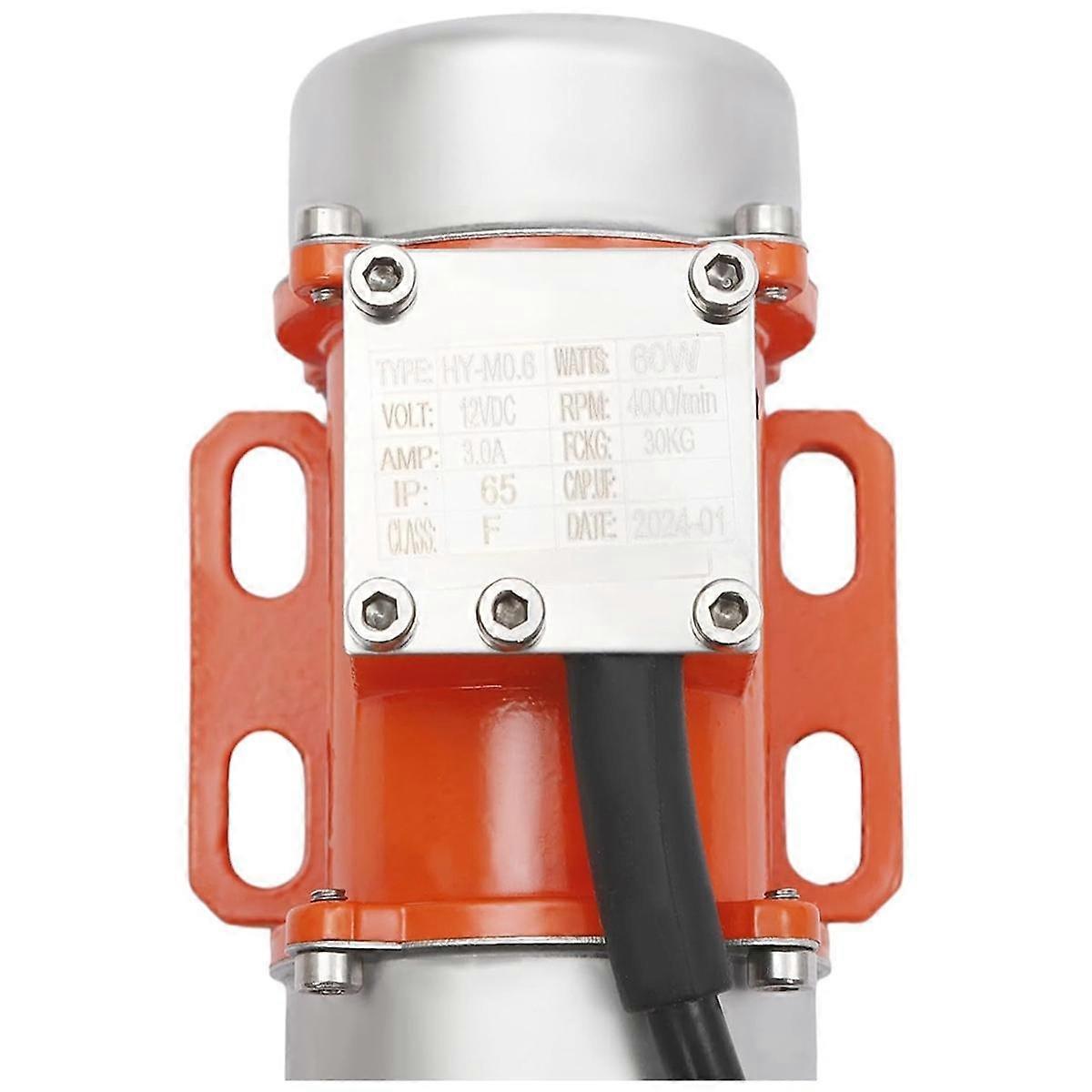 60W DC12V Electric Vibration Motor with Speed Controller Brushless High ...