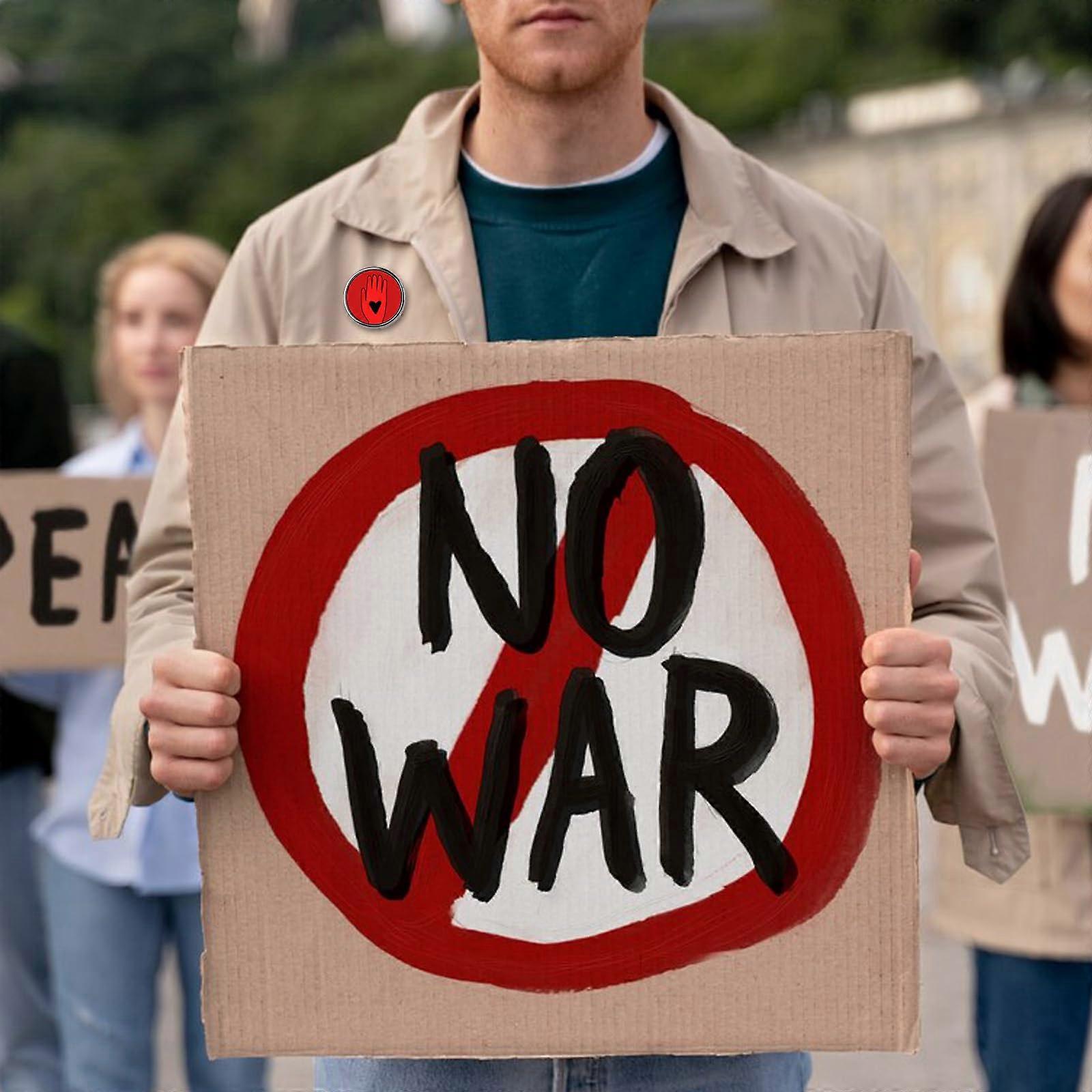 Ceasefire Pin, Praying for peace Pin Ceasefire, Unique Stop War Enamel ...