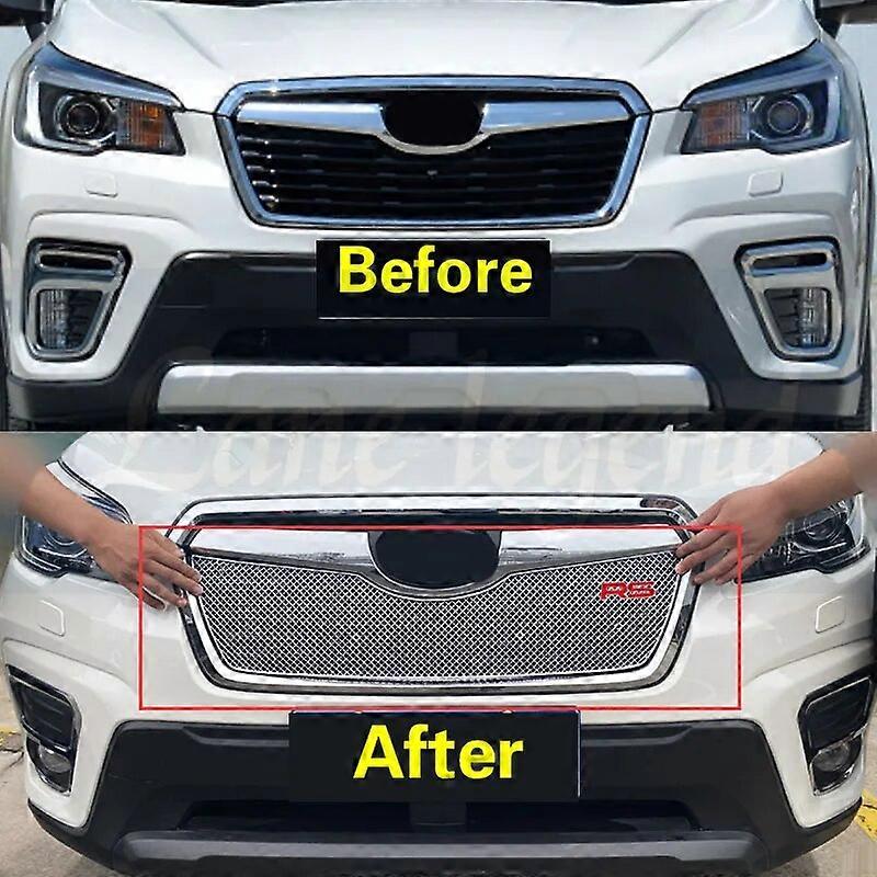 For Subaru Forester 2020 2021 Car Front Bumper Mesh Grille Article ...