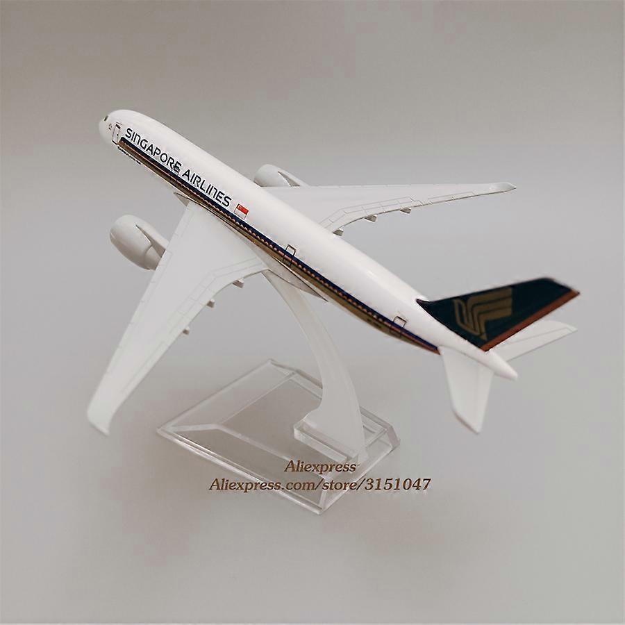 16cm Air Singapore Airlines Airbus A350 350 Airways Plane Model Alloy ...
