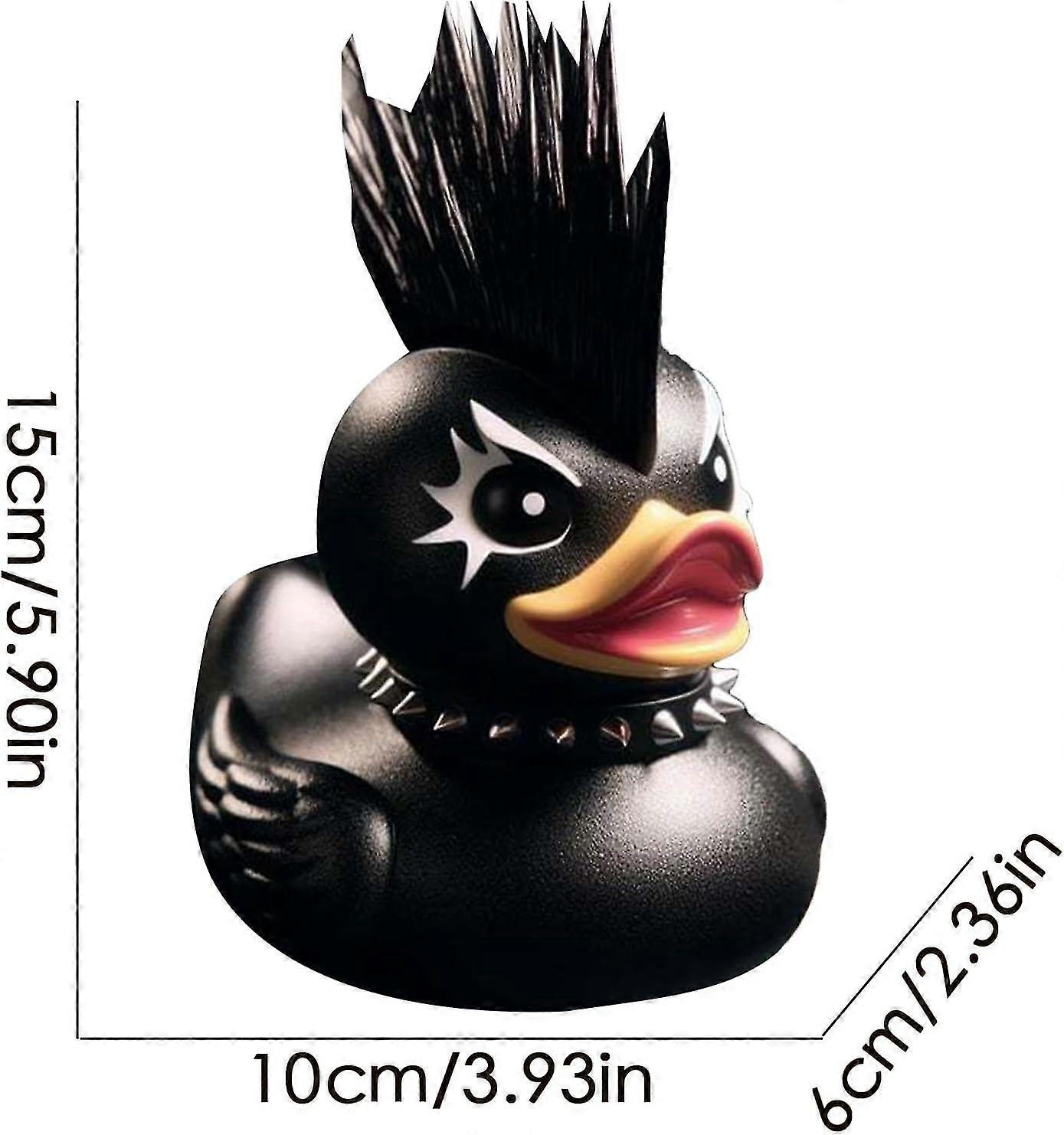 Duckieville Duck, Duckieville Duck Statue, Satan Ducks Gothic Punk ...