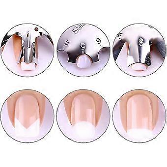 Nail Art Manicure Edge Trimmer, Easy French Smile Line Nail Edge ...