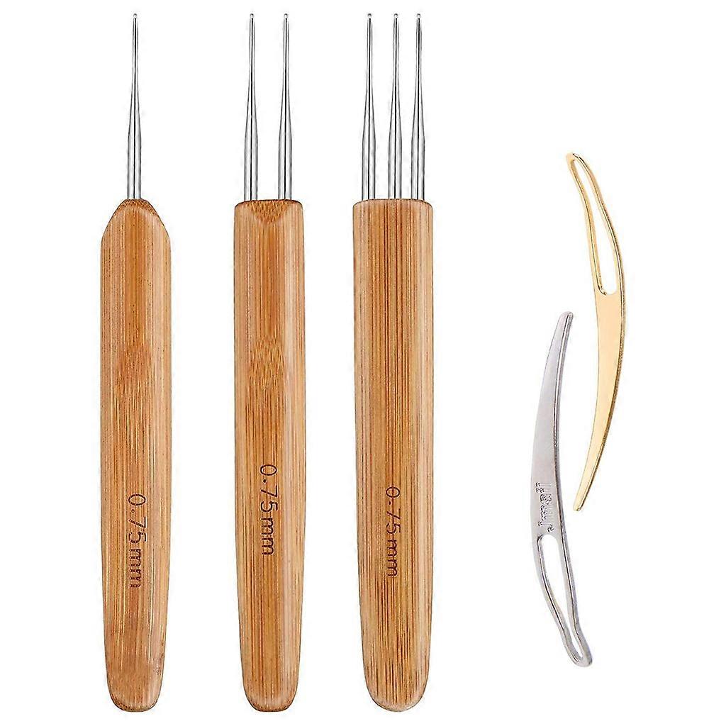 8PCS Dreadlocks Crochet Hook Crochet Needle and Interlocking Tools ...