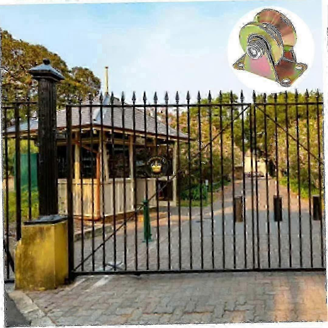 V-groove Track Wheel 50mm Heavy Duty Sliding Gate Track Roller With ...