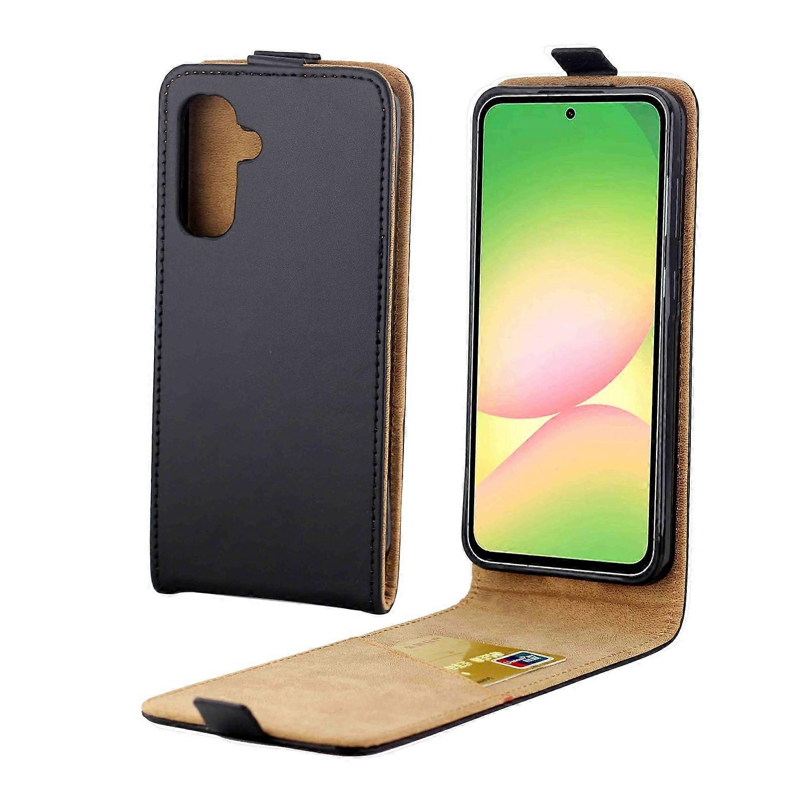 Vertical Flip Leather Case with Card Slot | Fruugo UK