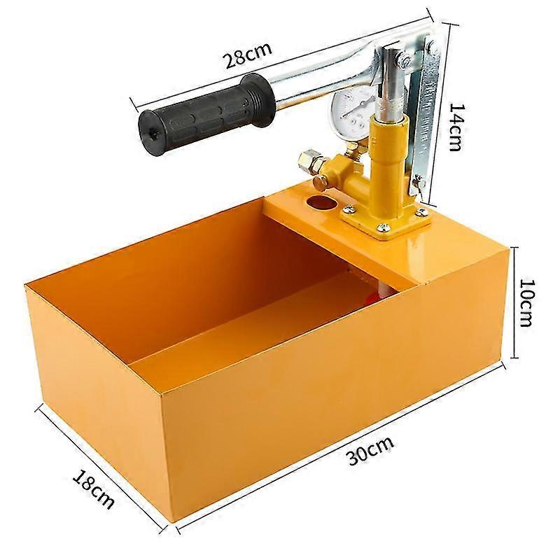 25kg Copper Water Pressure Test Pump Hand Pump Test Tool Hydraulic ...