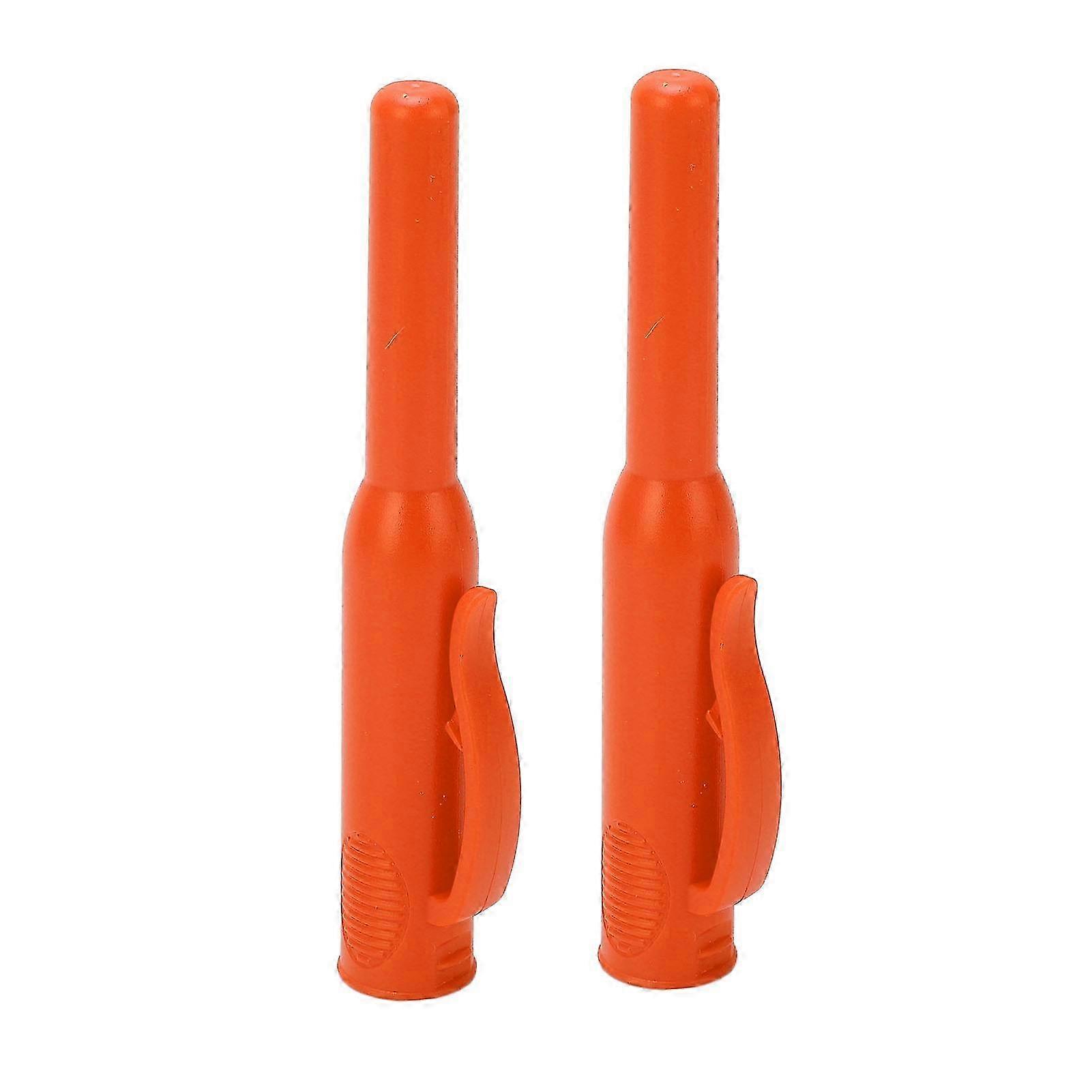 2Pcs Carpenter Pencil Cover Long Nose Deep Hole Woodworking Marker ...