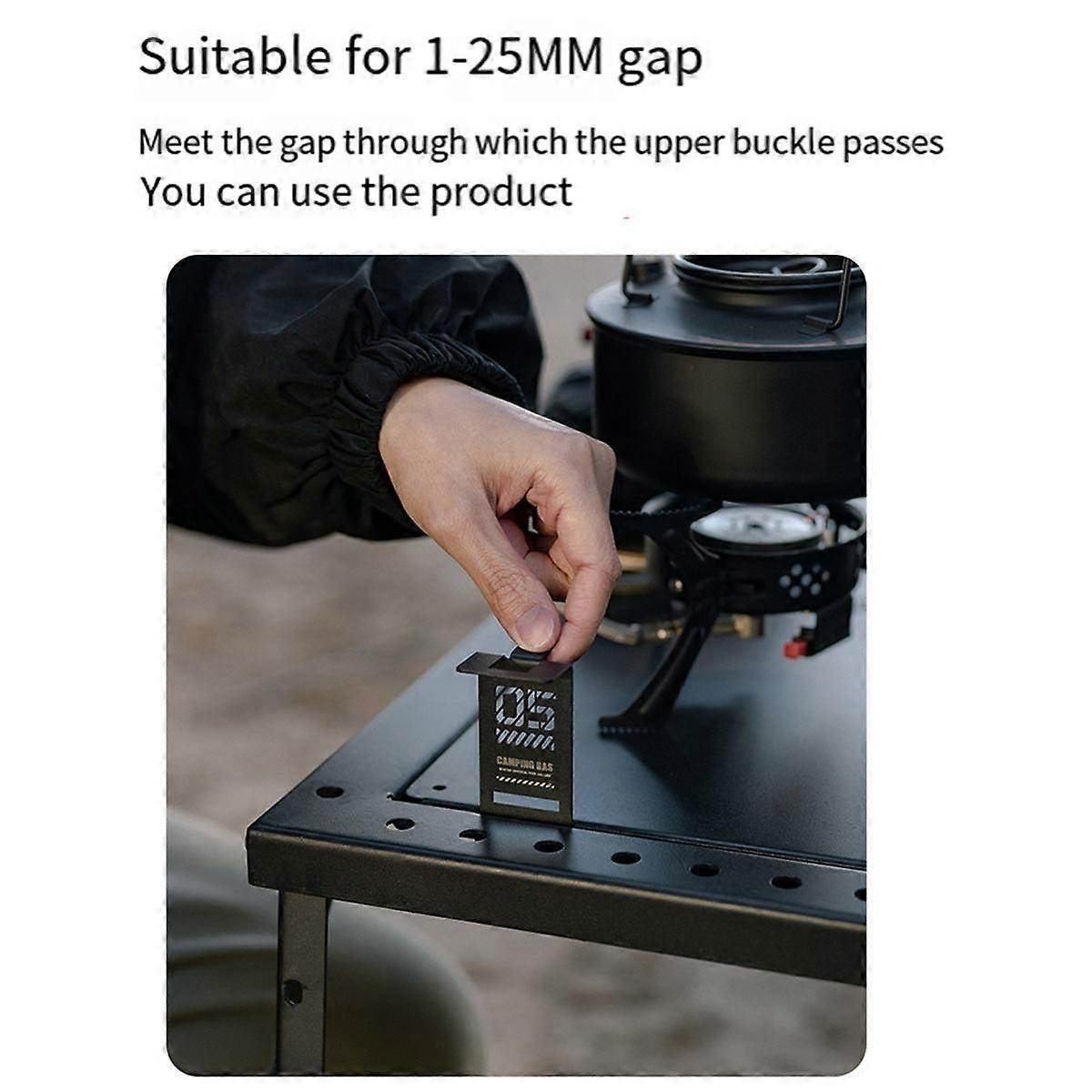 Gas Canister Hanging Hook for Camping Table Stainless Steel Hanger Clip ...