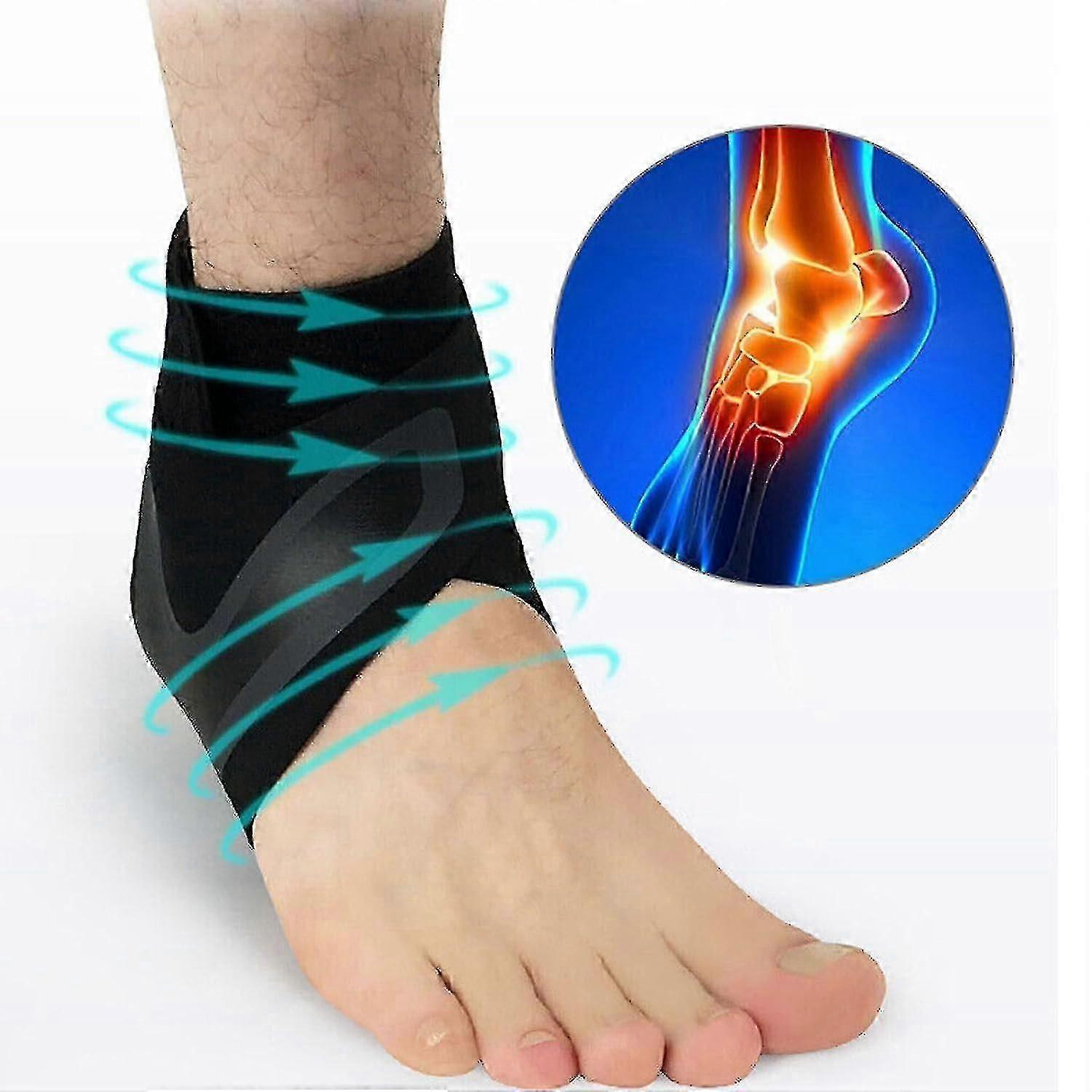 Foot Wrap, Foot Wrap, Ankle Brace Compatible Relief Sprained Ankle ...