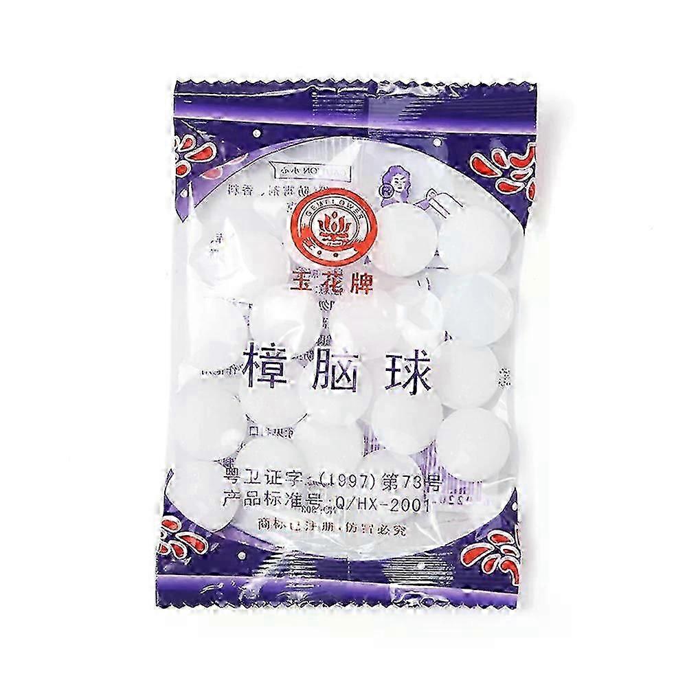 1-10 Bags Naphtaline Boules Camphor Moth Balls Safe Mildew Insect ...