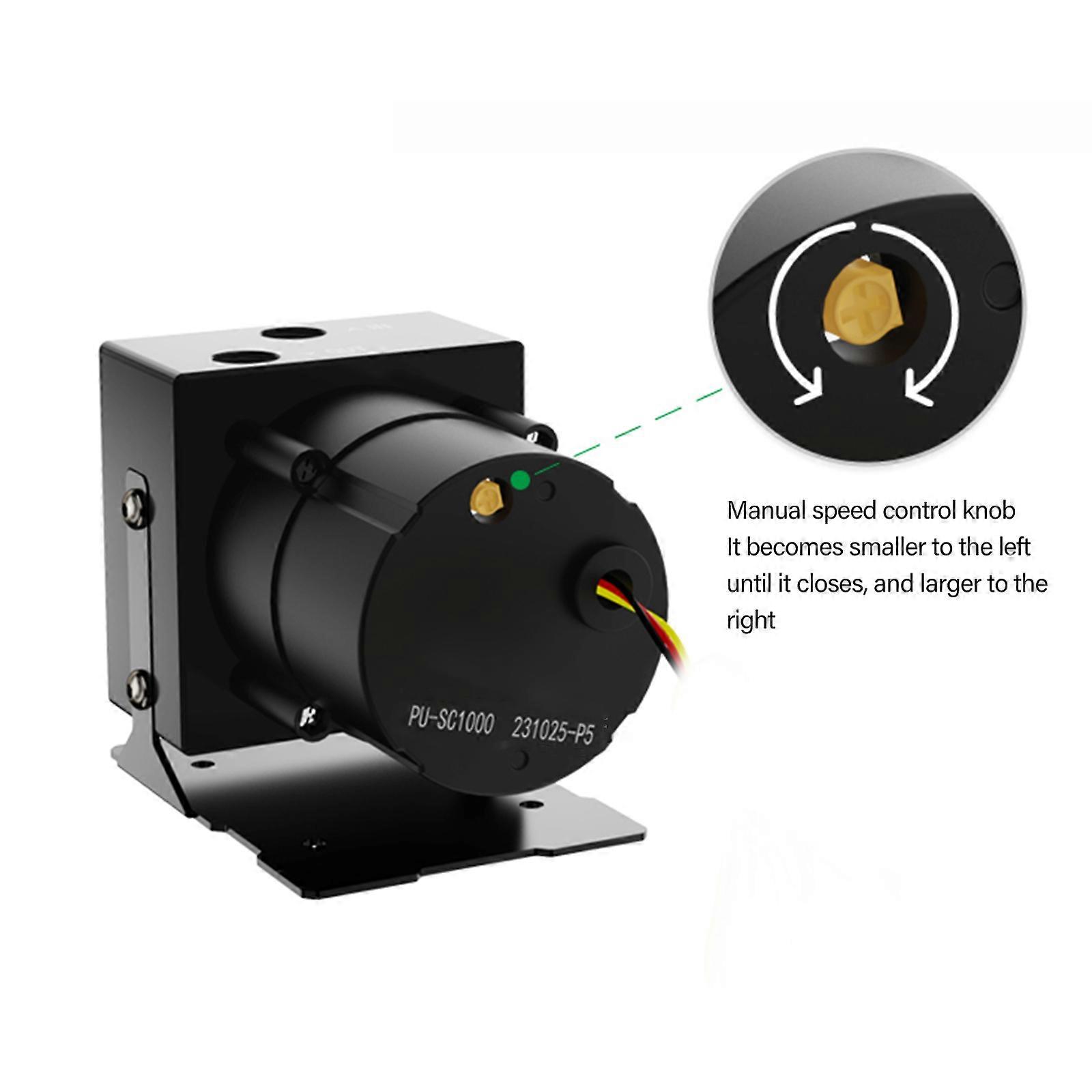 M18W Powerful Computer Water Cooling Fluid Building Pump 1200L/H Manual ...