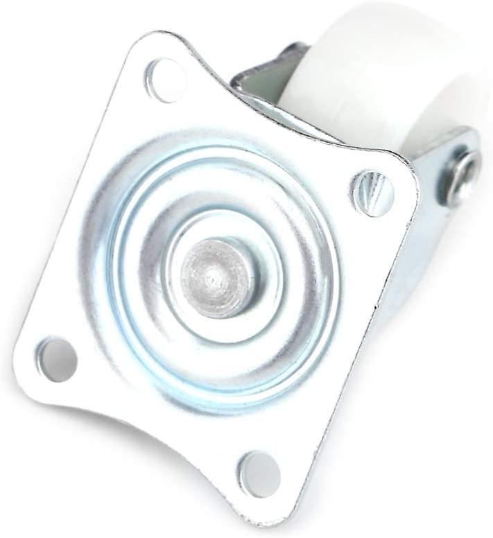 4 st svängbara hjul universella svängbara hjul vita rullar för att gå ...